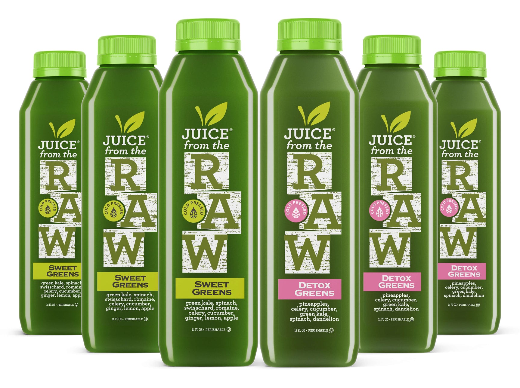 Cold Pressed Juice Cleanse | Organic and Raw | Juice From the RAW ...
